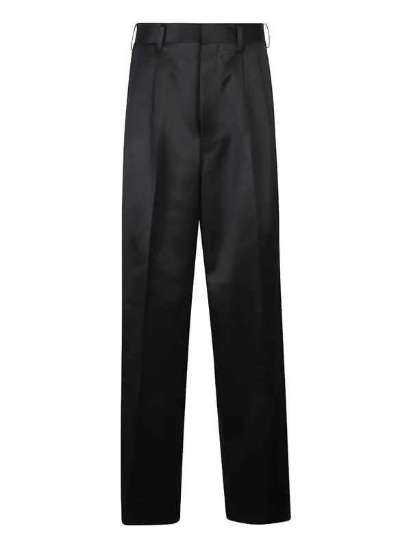 Junya Watanabe Straight Leg Tailored Trousers - Black