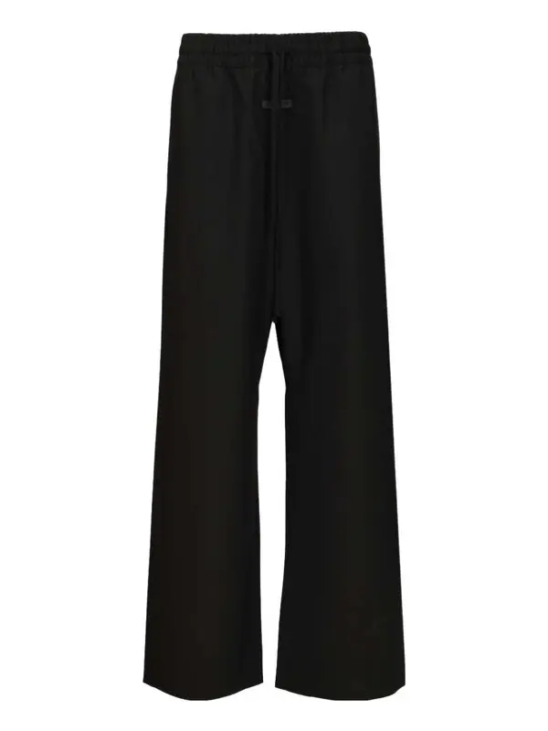 Fear Of God Wide-leg Drawstring Trousers - Black