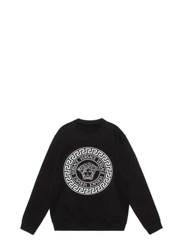 Versace Medusa Head Crewneck Sweatshirt - Black
