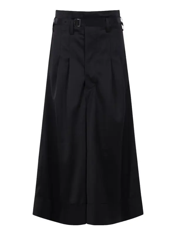 Junya Watanabe Wide-leg Tailored Pants - Black
