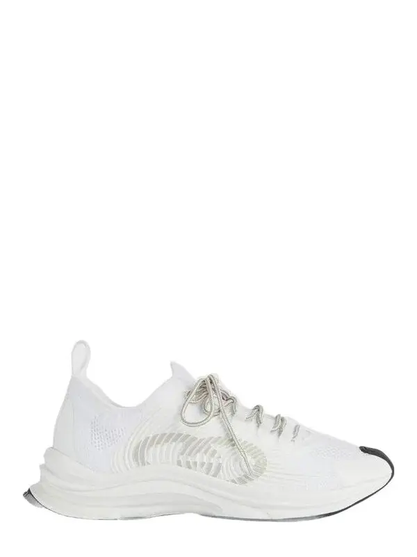 Gucci Run Lace-up Sneakers - White