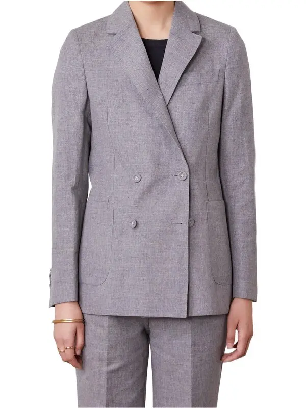 Officine Générale Mathilde Blazer - Medium Gray