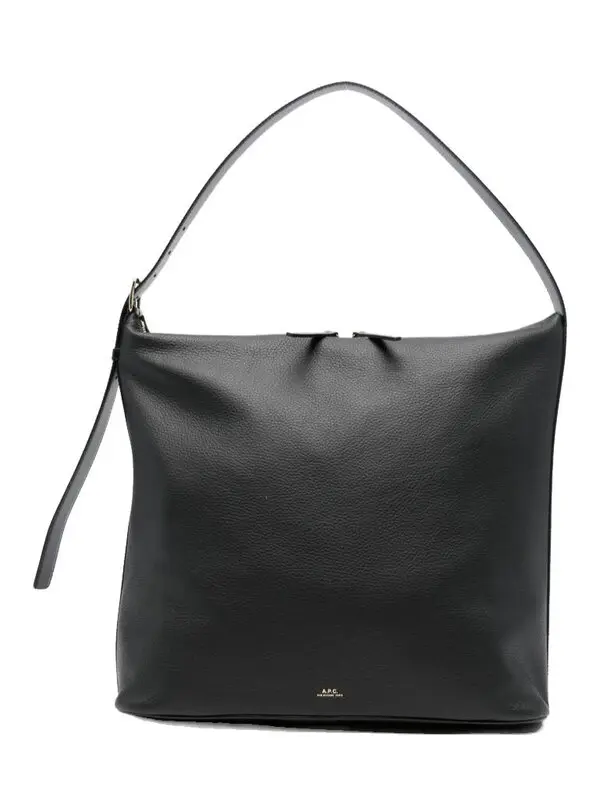 A.p.c. Zip-top Tote Bag - Black