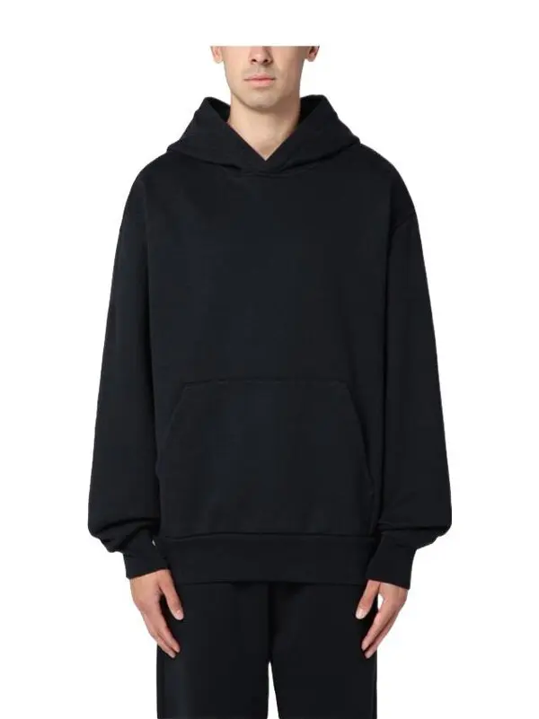 Canada Goose Sports Hoodie With Logo Patches - Black