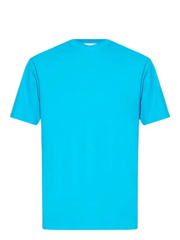 Off-White Diagonal Stripes Crewneck T-shirt - Blue