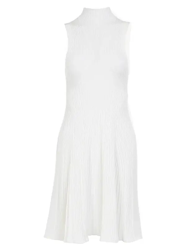 Chloé Sleeveless Knitted Mini Dress - Milk Color