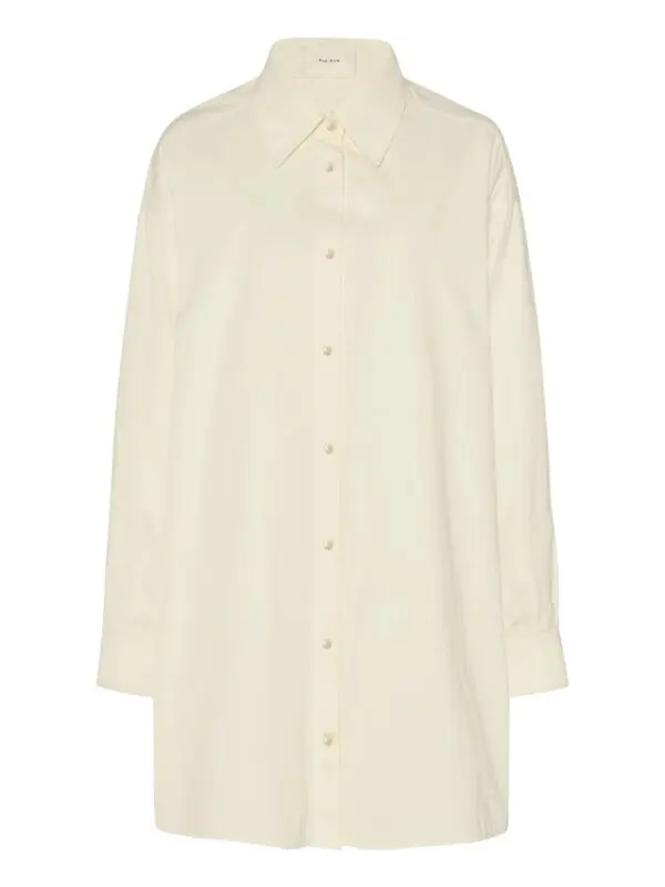 THE ROW Luka Oversized Shirt - White