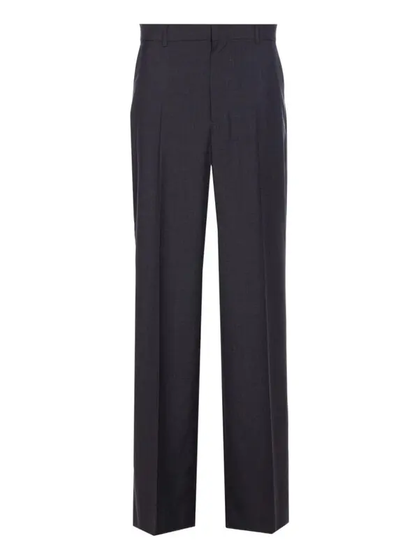 Gucci Wide Leg Tailored Trousers - Black