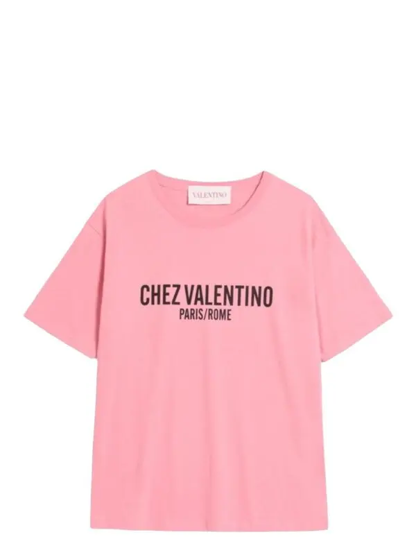 Valentino Garavani Chez Printed T-shirt - Pink
