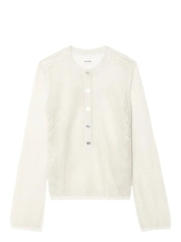 Zadig&Voltaire Long-sleeved Knitwear - White