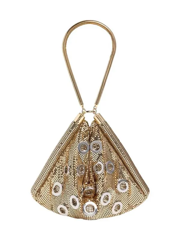 Rabanne Chain Handbag - Golden