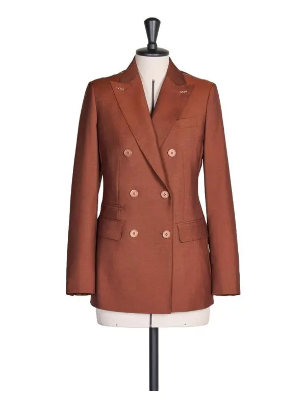 Max Mara Ranghi Double-breasted Blazer - Brown