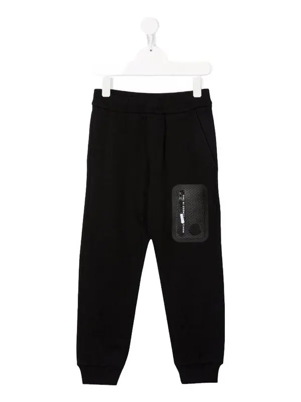 Moncler Zip Pocket Track Pants - Black