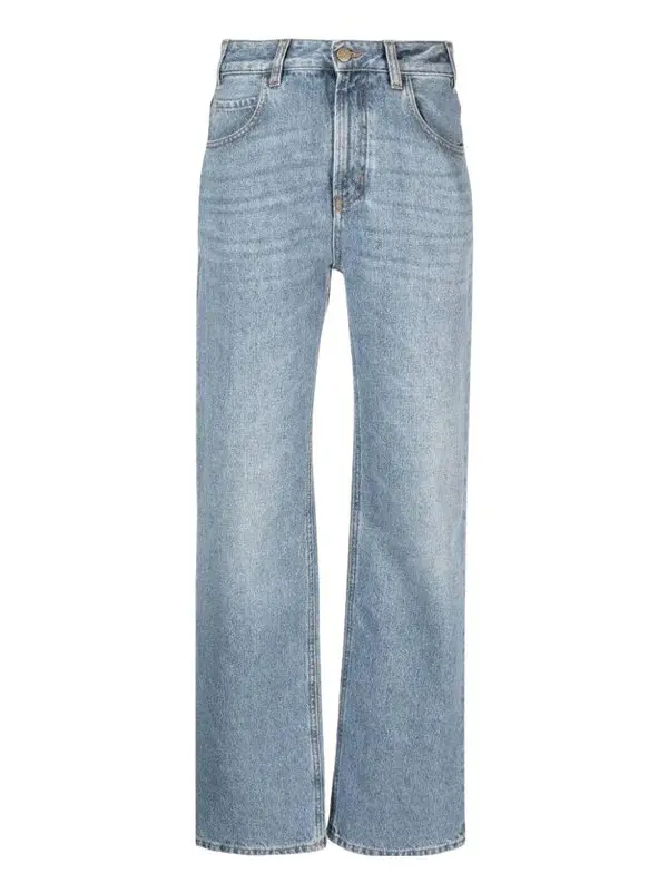 Chloé Boyfriend Straight-leg Jeans - Light Blue