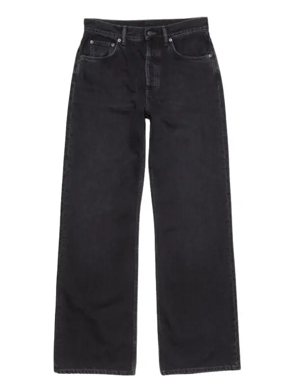 Acne Studios Loose Fit Jeans - Black