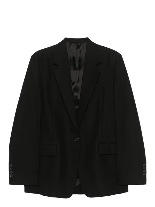 TOTEME Single-breasted Tailored Blazer - Black