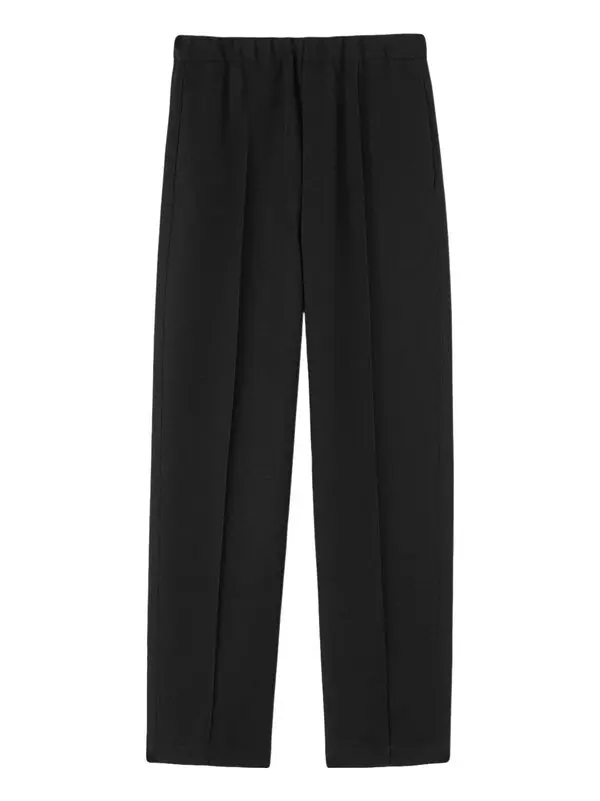 JIL SANDER Mid-rise Straight-leg Trousers - Black