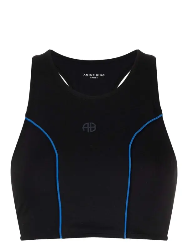 ANINE BING Racer Back Top - Black