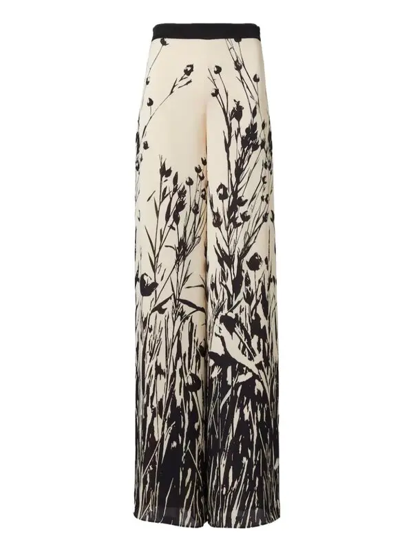 Loro Piana Printed Wide-leg Trousers - Multicolour