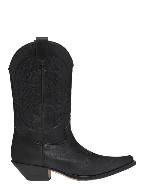MAISON MARGIELA Florence Cowboy Boots - Black