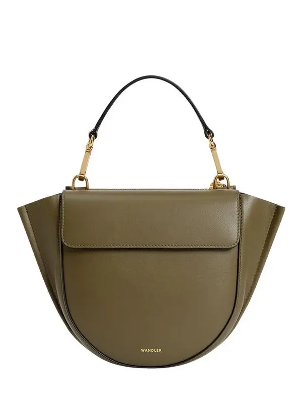 WANDLER Hortensia Mini Handbag - Deep Olive