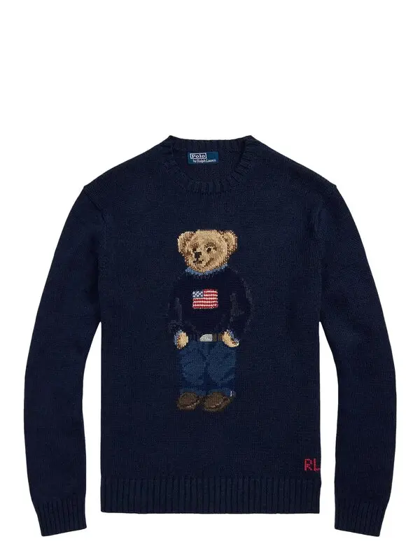 Polo Ralph Lauren Polo Bear Crewneck Jumper - Black