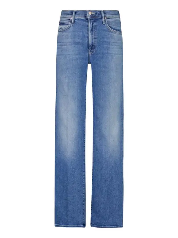 MOTHER The Kick It High-rise Jeans - Blue