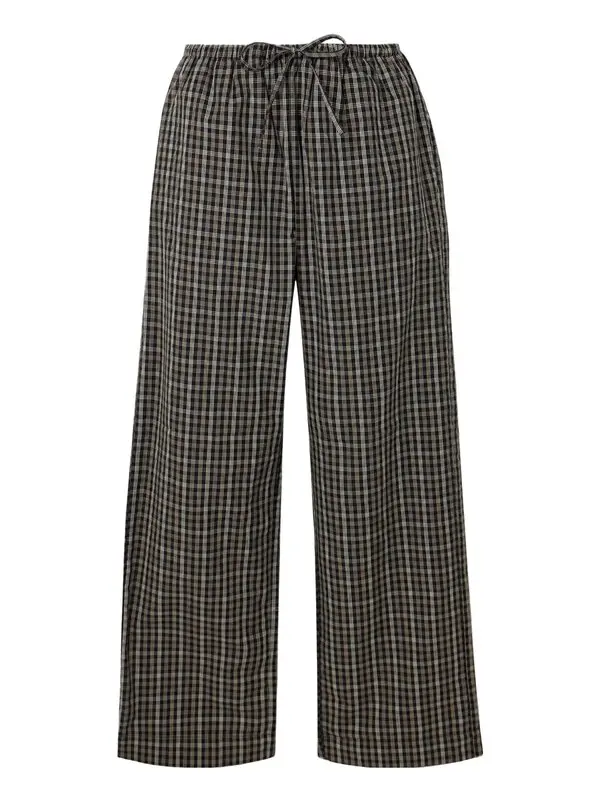 RÓHE Relaxed Fit Trousers - Black