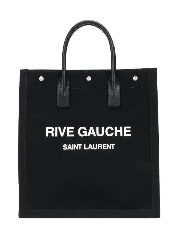 Saint Laurent Rive Gauche Tote Bag - Black