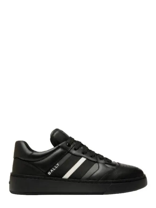 Bally Round-toe Lace-up Sneakers - Black