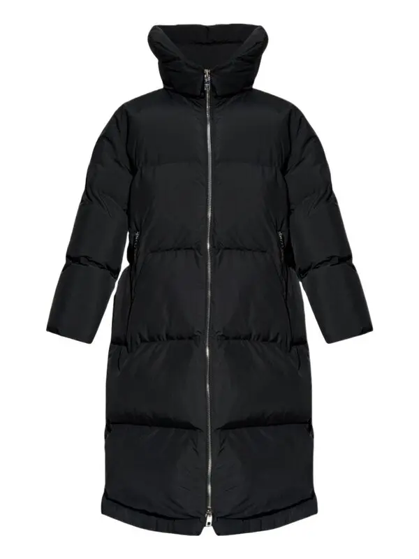Dolce & Gabbana Quilted Zip-up Coat - Black