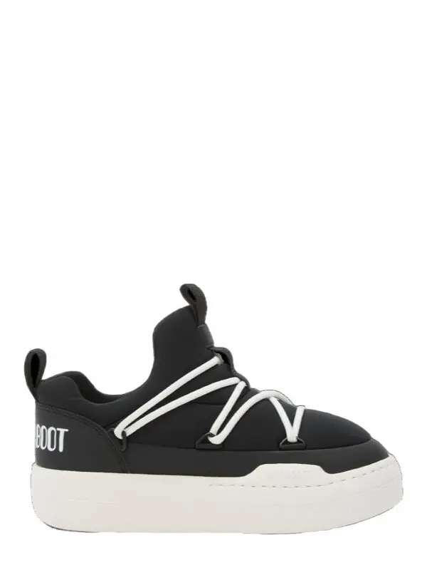 Moon Boot Lace-up Sneakers - Black