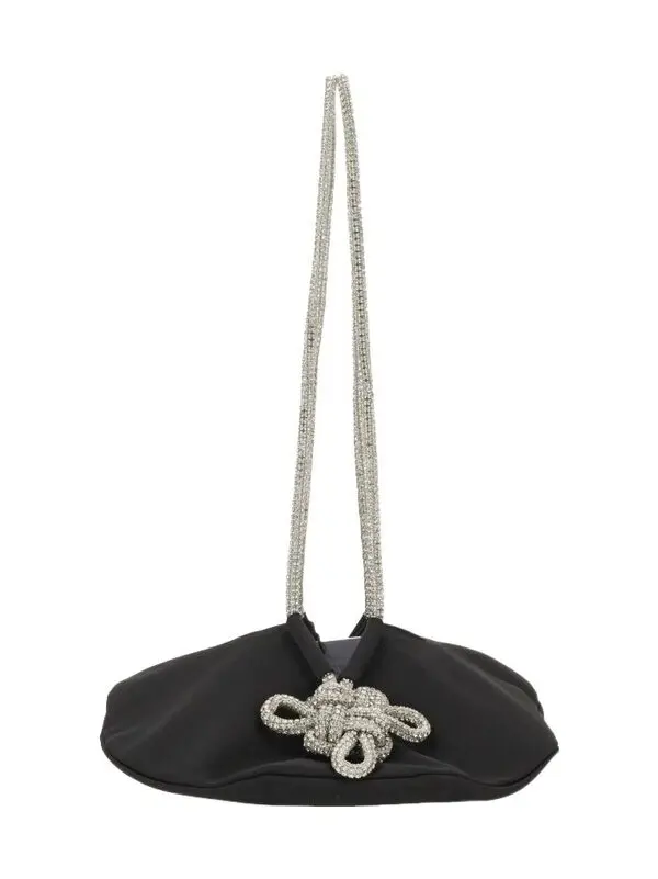 Kara Cosmic Ufo Shoulder Bag - Black