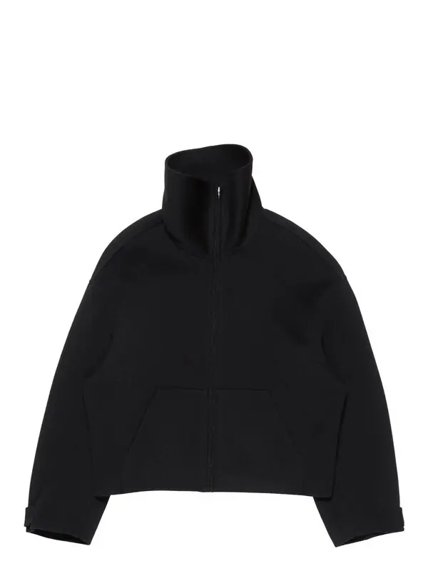 Acne Studios Zip-up Jacket With High Collar - Black