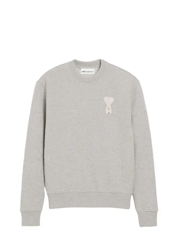Ami De Coeur Long Sleeve Sweatshirt - Gray
