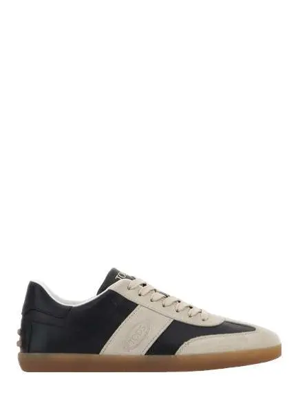 TOD'S Cassetta Legg 68 Lace-up Sneakers - Black