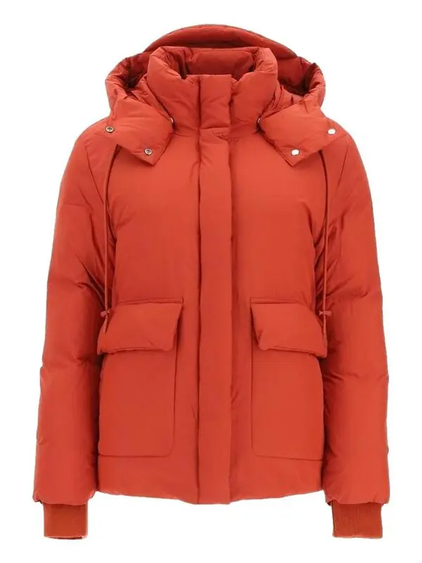 Kenzo Hooded Puffer Jacket - Red
