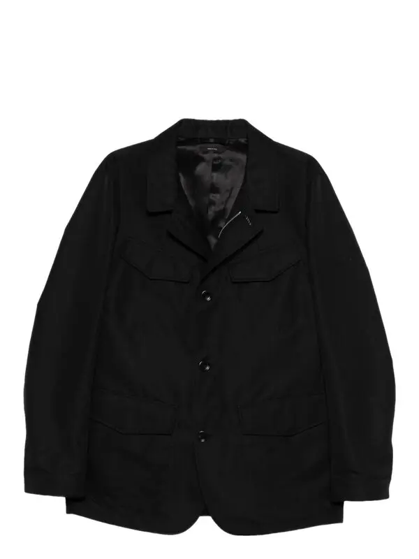 TOM FORD Flap-pocket Jacket - Black