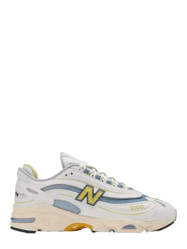 NEW BALANCE 1000 Panelled Lace-up Sneakers - Sea Salt