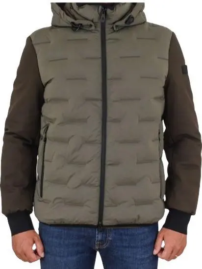 Peuterey Hooded Zipped Jacket - Green