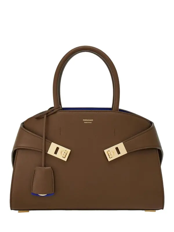 FERRAGAMO Hug Handbag - Brown