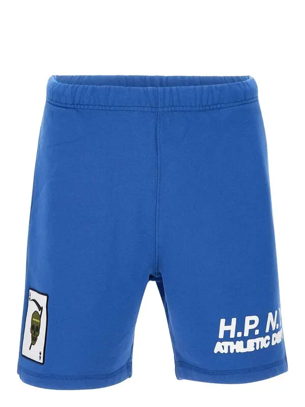 Heron Preston Logo Track Shorts - Blue