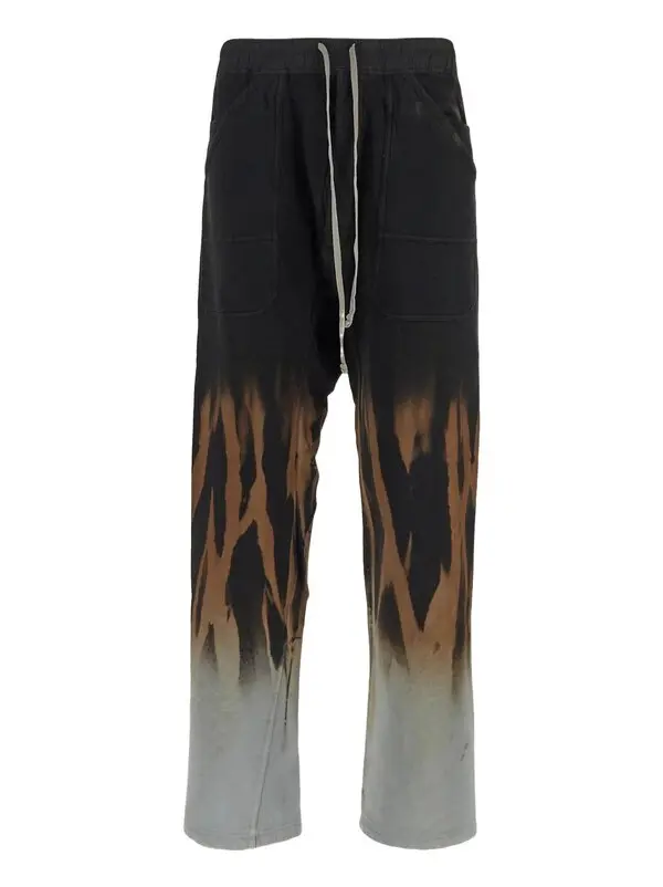 Rick Owens Sun Drawstring Trousers - Black