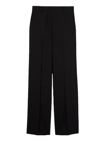 Gucci Pinstripe Wool Jacquard Trousers - Black