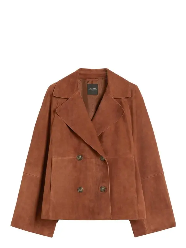 Max Mara Double-breasted Jacket - Terracotta