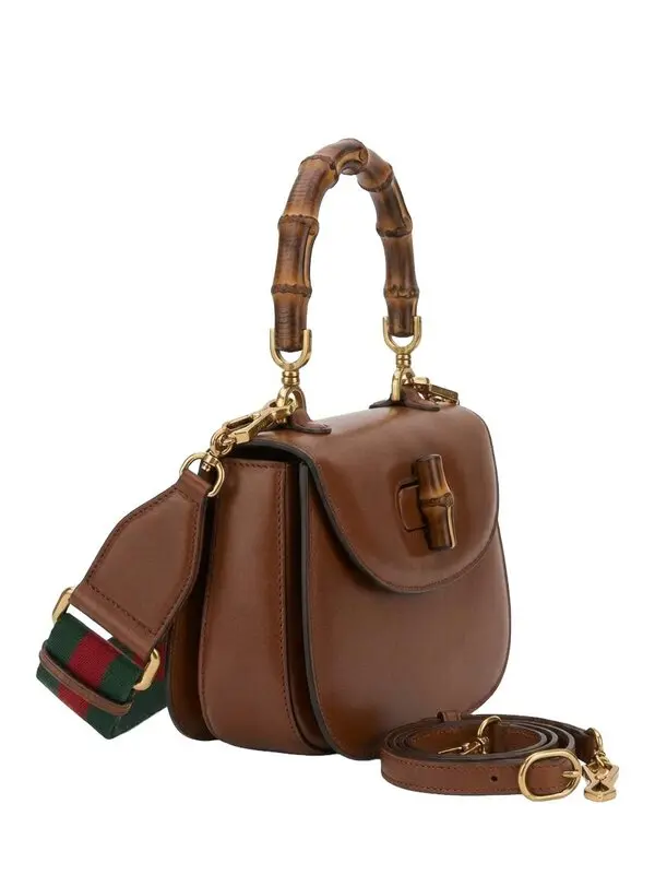 Gucci Bamboo 1947 Small Bag - Brown