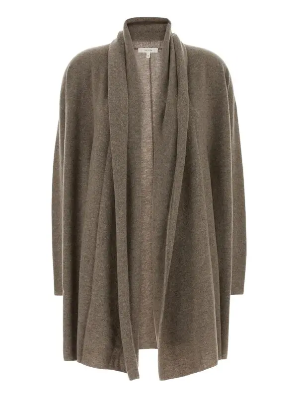 THE ROW Merin Pure Cashmere Cardigan - Green