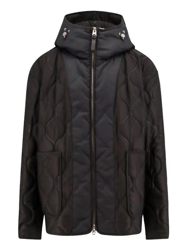 Mackage Gerry Quilted Hooded Jacket - Black