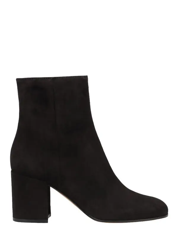 GIANVITO ROSSI Joelle Round Toe Boots - Black
