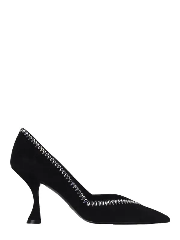 STUART WEITZMAN Cusp High-heeled Pointed Toe Pumps - Black